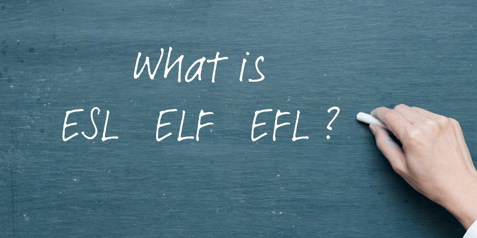 Perbedaan ELT, EFL, ESL dan ELF